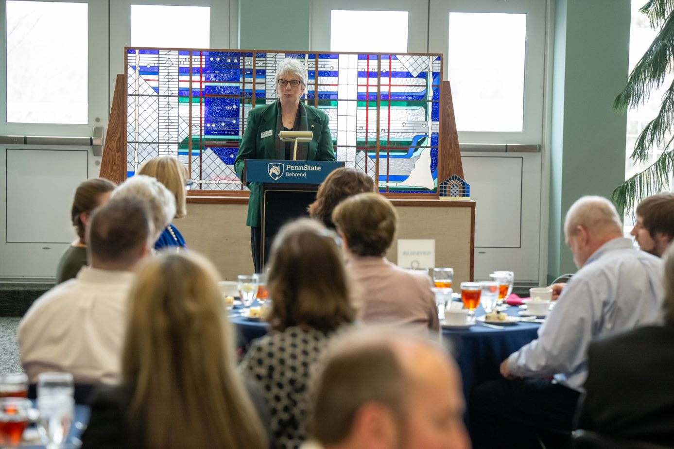 Ann K. Scott Presented with Mary Behrend Impact Award – BEHREND BLOG